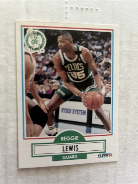 1991 REGGIE LEWIS Boston Celtics Fleer Basketball Card #11 EUR 1,10 ...