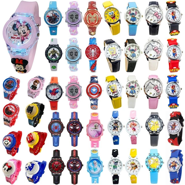 KIDS BOY GIRL Cartoon Character Watch Child Wrist Watches Party ...