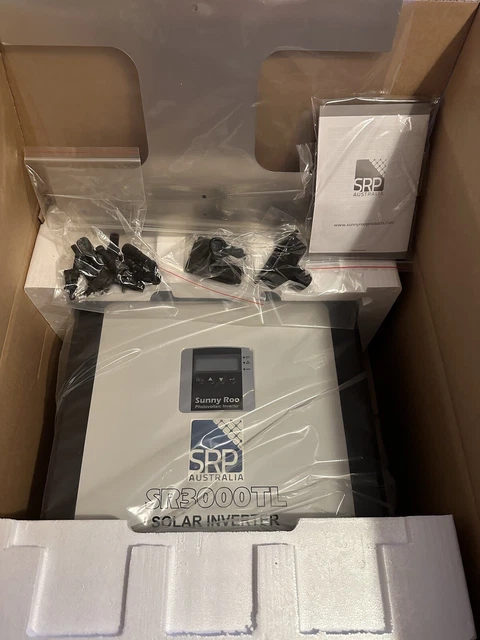 SRP SR3000TL 3KW Solar PV Inverter 3000 Watts NEW In Box Grid Tied £80. ...