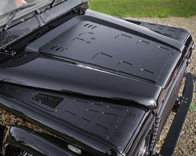 LAND ROVER DEFENDER Twin-Layered Bonnet Armour - Uproar 4x4 £309.99 ...