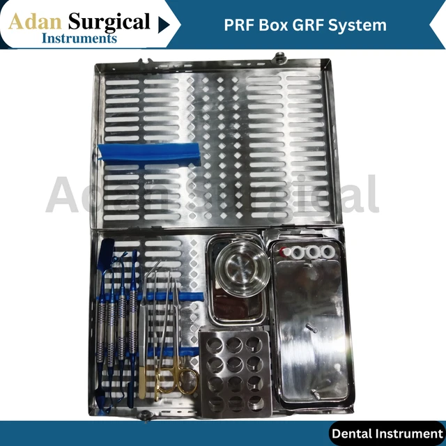 DENTAL PRF BOX GRF System Platelet Rich Fibrin Set Implant Surgery Kit ...