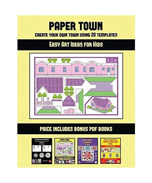 EASY ART IDEAS for Kids (Paper Town - Create Your Own Town Using 20 ...