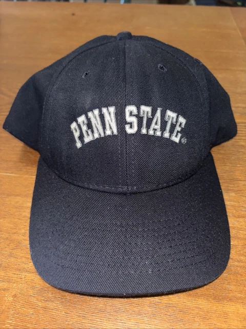 VINTAGE PENN STATE Fitted Hat Embroidered Lions Football University ...
