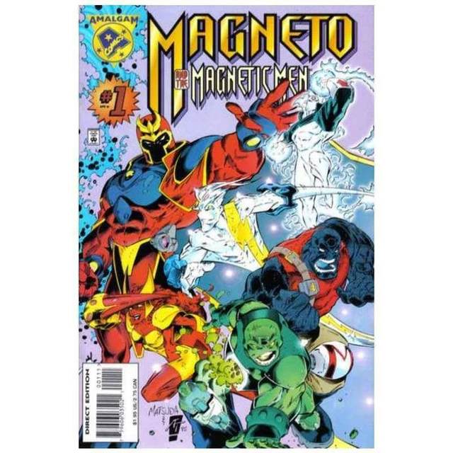 MAGNETO AND/HIS THE Magnetic Men #1 Amalgam Marvel Comics April Apr ...