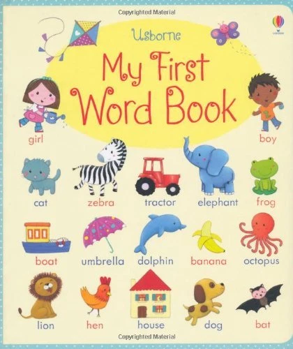 MY FIRST WORD Book (My First Word Books) By Felicity Brooks,Rosalinde ...