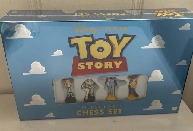 DISNEY PIXAR TOY Story Chess Set Collector's Edition Board Game - 32 ...