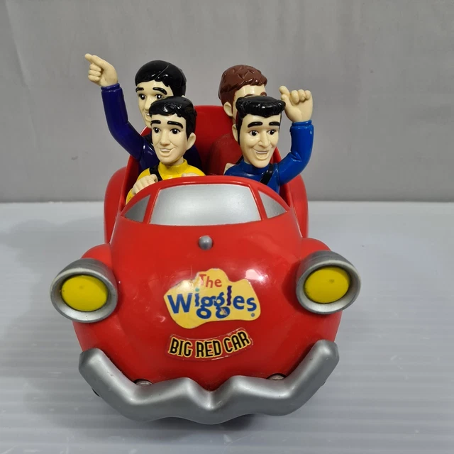 THE WIGGLES BIG Red Car Original Wiggles With Sound and Movement ...