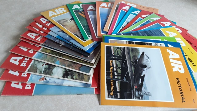 AIR PICTORIAL MAGAZINES 1974 to 2002 Bundle of 48 Issues £26.70 ...