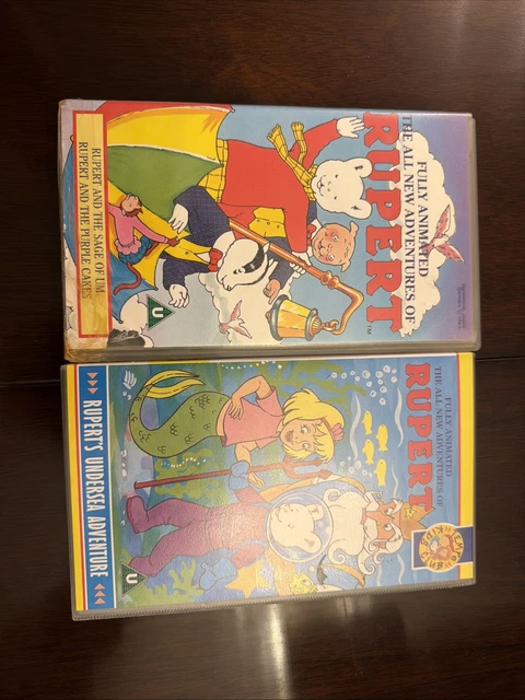 RUPERT BEAR VHS Bundle £10.78 - PicClick UK