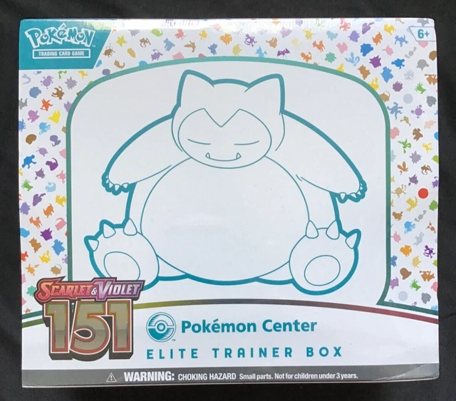 POKÉMON 151 POKEMON CENTER EXCLUSIVE Elite Trainer Box Scarlet & Violet SEALED $225.00 - PicClick AU