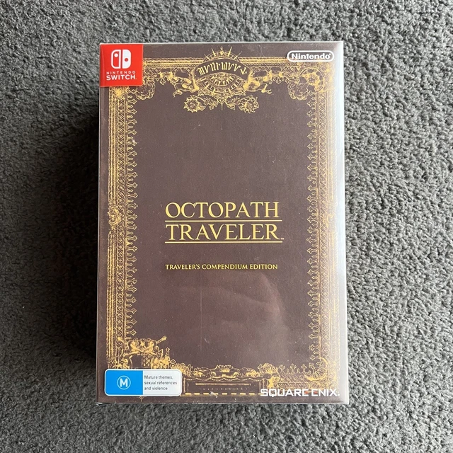OCTOPATH TRAVELLER COMPENDIUM Edition COMPLETE Nintendo Switch AUS ...