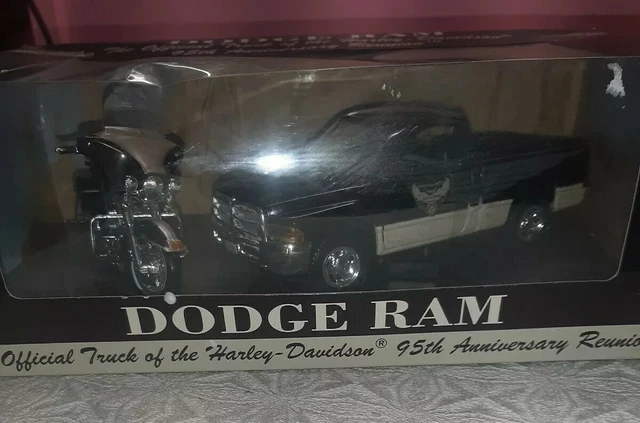 HARLEY DAVIDSON DODGE Ram Truck 95th Anniversary Wide Glide Motorcycle ...