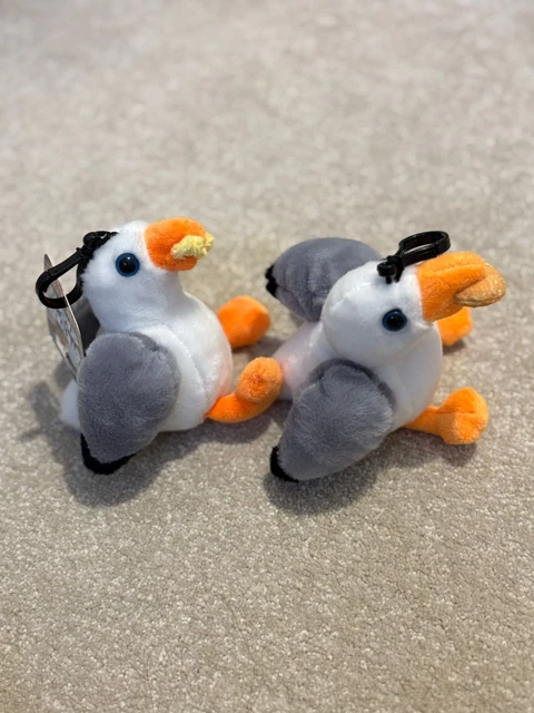 STEVEN THE SEAGULL Keyring Plush Toy £8.15 - PicClick UK