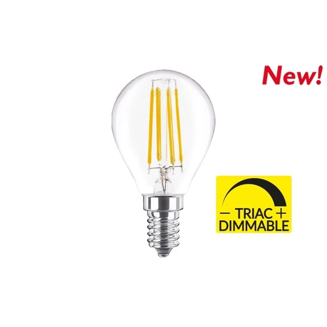 MINI SPHÈRE LED Filament Dimmable Triac 4W NOVA LINE LFDS40C Pack 10 ...