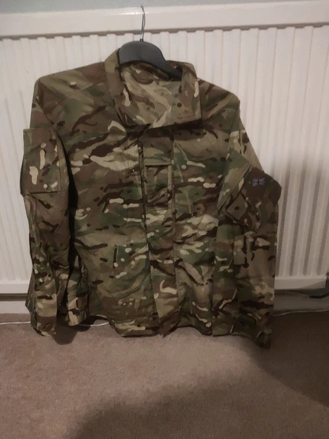 BRITISH MILITARY MTP Temperate Weather Combat Jacket 170/104 £5.00 ...