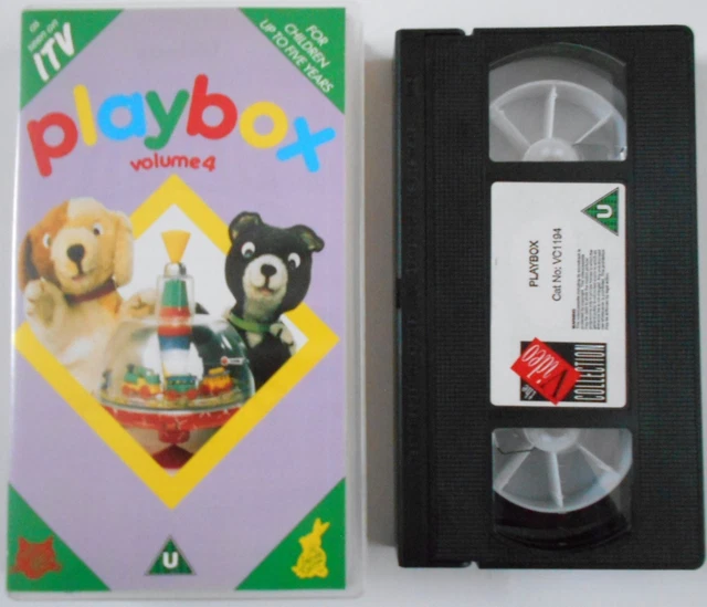 PLAYBOX VIDEO VHS Volume 4 1992 ITV Cat & Dog Pat Coombs Keith Chegwin ...