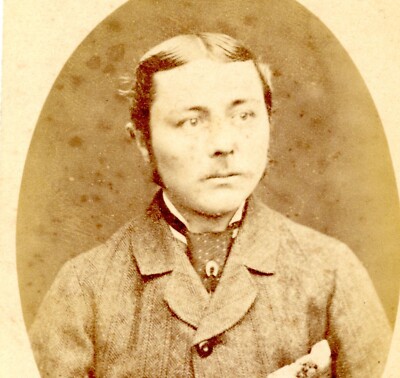 VICTORIAN GENTLEMAN SMART dapper suit portrait CDV Carte De Visite #41 ...