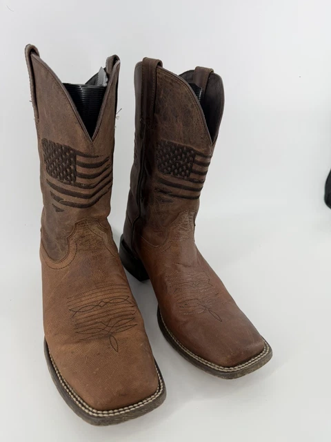ARIAT CIRCUIT PATRIOT 10029699 American Flag Western Boots Men's 10.5 ...