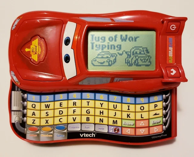 VTECH DISNEY CARS Lightning McQueen Electronic Handheld Learning Video ...