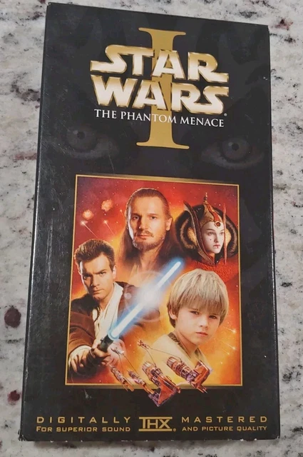STAR WARS EPISODE I: The Phantom Menace (VHS, 2000) Movie £9.94 ...