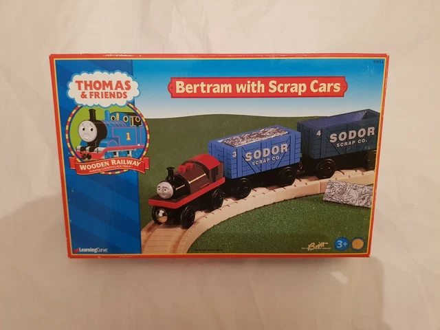 THOMAS THE TANK & Friends WOODEN BERTRAM TRAIN & SCRAP CARS TRUCKS NEW ...
