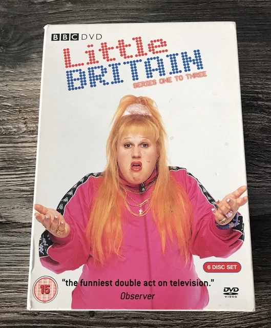 LITTLE BRITAIN DVD series 1-3 box set Complete £16.00 - PicClick UK