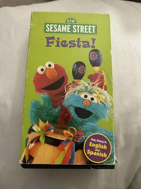 SESAME STREET FIESTA VHS English And Spanish $37.58 - PicClick CA