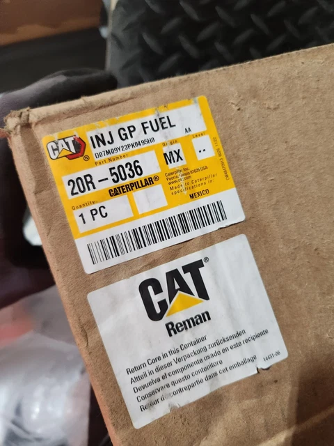 CAT 20R-5036 INJECTOR Caterpillar INJ GP Fuel Brand New In Box $664.60 ...