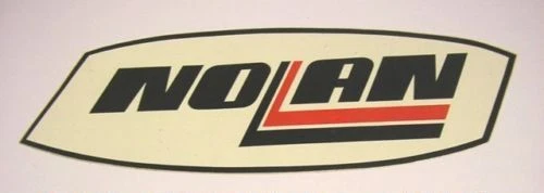 VECCHIO ADESIVO MOTO / Old Sticker NOLAN HELMETS CASCO (cm 22 x 7) EUR ...