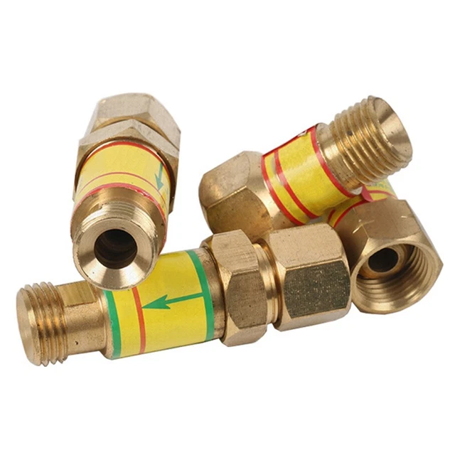 OXYGENACETYLENEMETHANE CHECK VALVE Flashback Arrestor for Welding ...