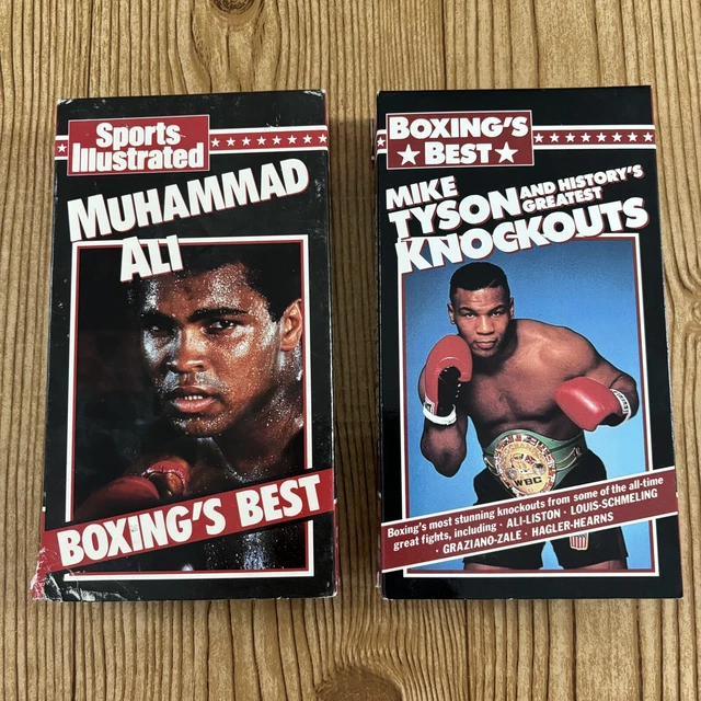 VHS BOXING BEST Mike Tyson Historys Greatest Knockouts Muhammad Ali ...