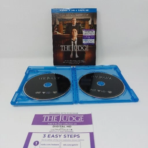 THE JUDGE BLU-RAY DVD Robert Downey Jr. Robert Duvall Slipcover $9.99 ...