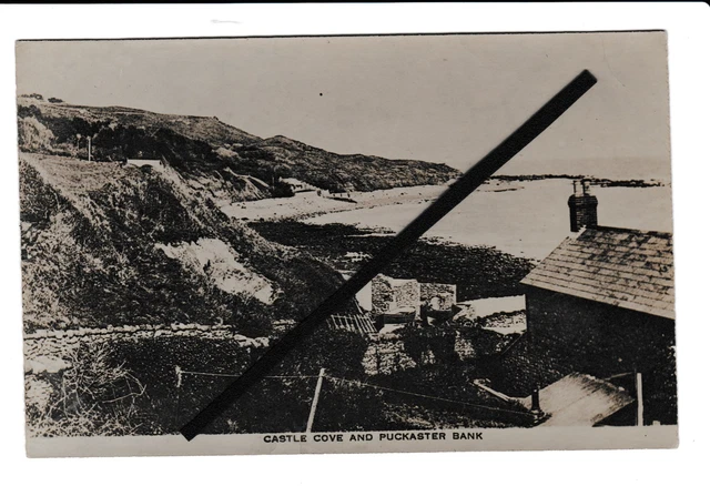 PHOTO ? POSTCARD - Castle Cove And Puckaster Bank - Nr Ventnor - Isle ...