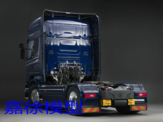 CC HAND REAR bumper for TAMIYA 1/14 SCANIA R470 R620 with red lights ...