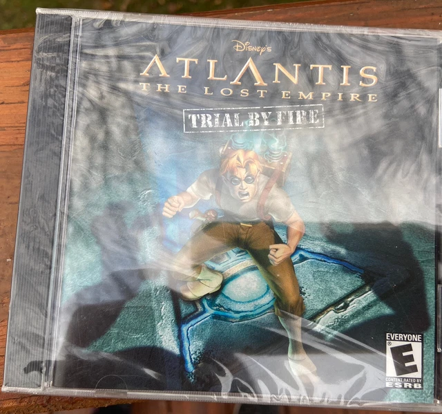 DISNEY'S ATLANTIS THE Lost Empire Trial By Fire PC CD ROM Game 2001 NEW ...
