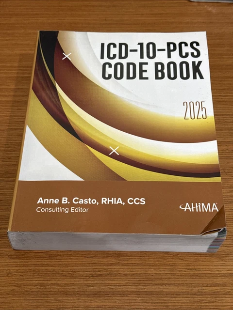 ICD 10 PCS Code Book 2025 AHiMA £69.65 - PicClick UK