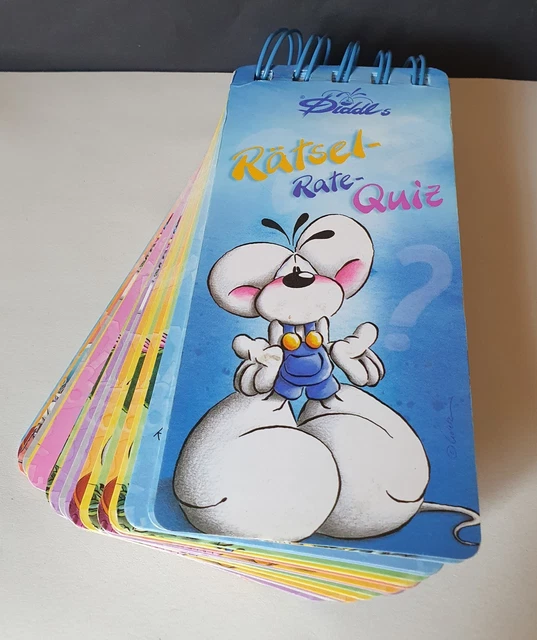 DIDDL'S RÄTSEL RATE Quiz Ratequiz Allgemeinwissen Kinder Diddl Maus EUR ...