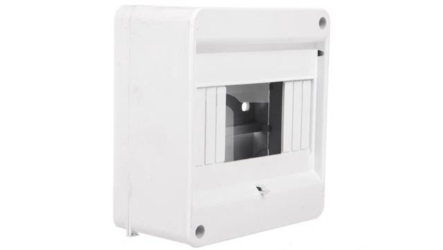 MODULAR DISTRIBUTION BOARD 1x6 surface-mounted IP20 without flap with S ...