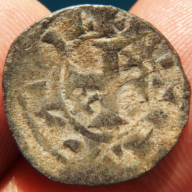 MEDIEVAL SPANISH KNIGHTS TEMPLAR CROSS COIN EUROPEAN CRUSADER 11-12th ...