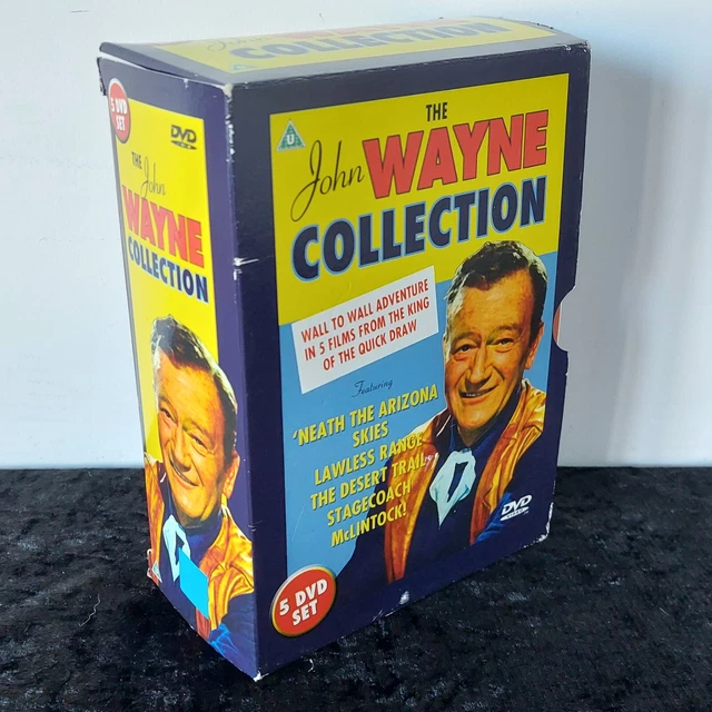 THE JOHN WAYNE Collection 5 x DVD Set McLintock/Stagecoach/Desert ...