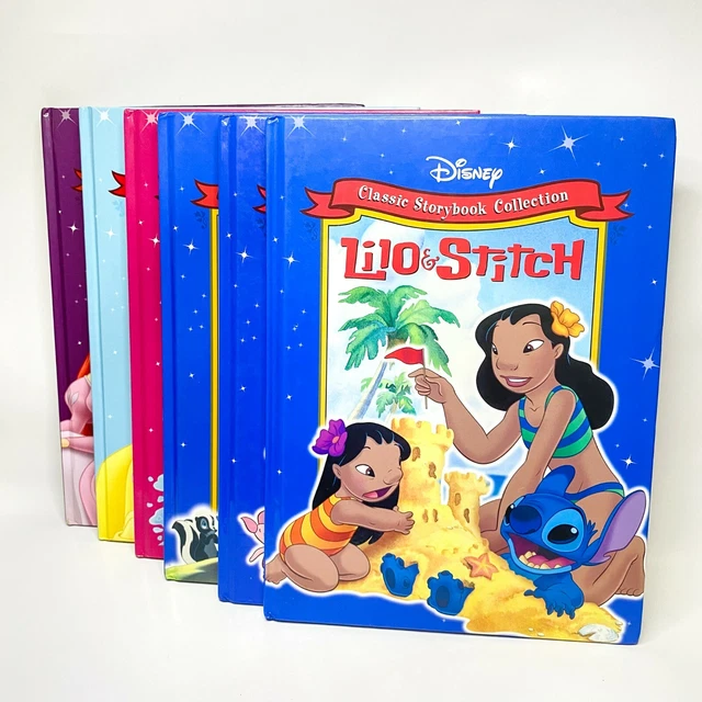 LOT OF 6 Disney Classic Storybook Collection Book Bundle Hardcover Kids ...
