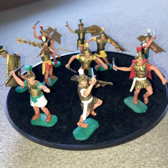 VINTAGE TIMPO ROMAN Centurion Soldiers Great Lot Look 👀 £52.71 ...