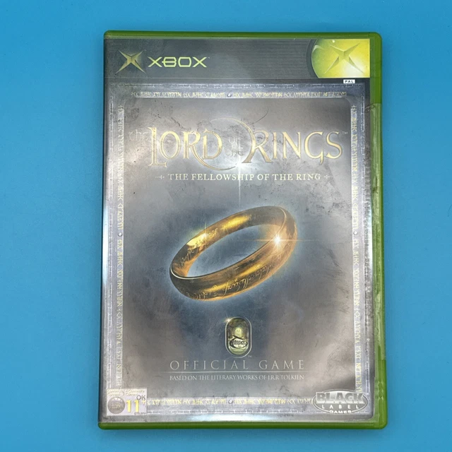 THE LORD OF the Rings: The Fellowship of the Ring (Microsoft Xbox) New ...