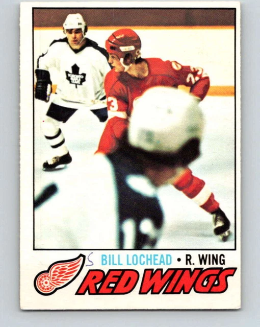 (HCW) 1977-78 O-PEE-CHEE #212 Bill Lochead Detroit Red Wings V14427 EUR ...