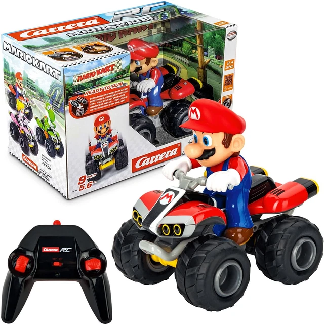 CARRERA RC MARIO Kart Mario Quad Remote Controlled Car, RC, Offroad ...