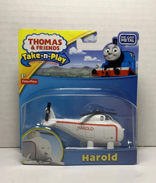 THOMAS AND FRIENDS Take n Play Harold Die-cast Metal Helicopter 2013 ...