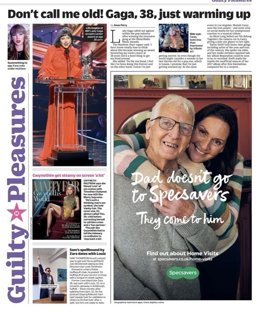 LADY GAGA MARIAH Carey Taylor Swift Gwyn Paltrow I Heart Awards UK News ...