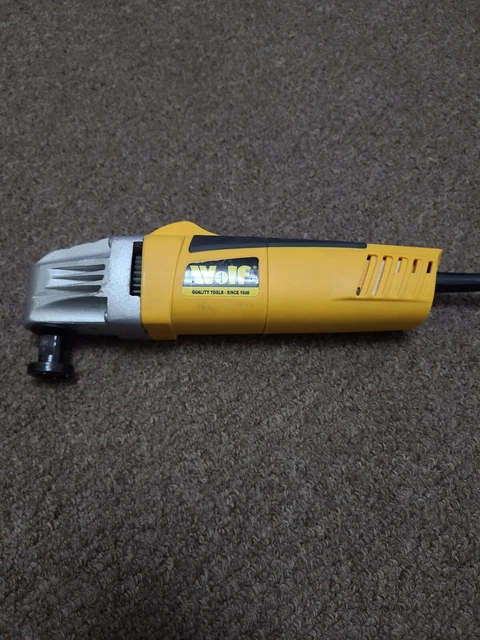 WOLF COMBO TOOL Plus 260w Oscillating Multi Tool with Accessories 230v ...