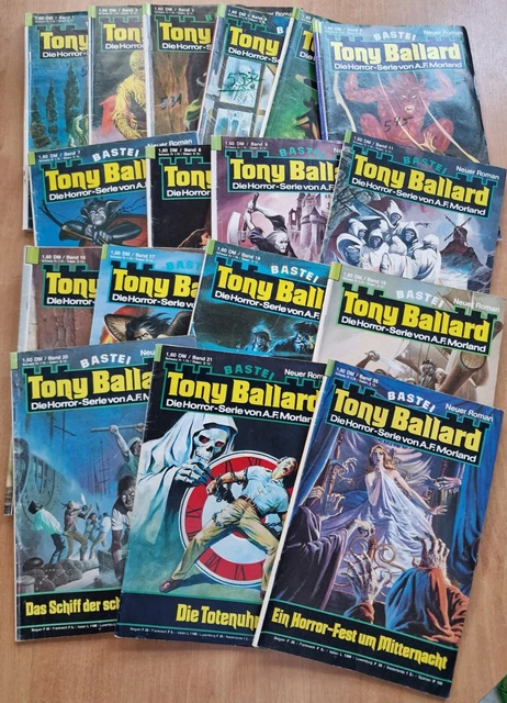 TONY BALLARD VON A.F Morland BAND 1 - 188 zum AUSSUCHEN EUR 4,95 ...
