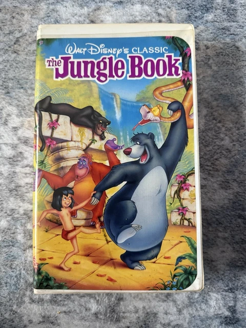 WALT DISNEY CLASSIC: The Jungle Book VHS 1991 Black Diamond £9.04 ...